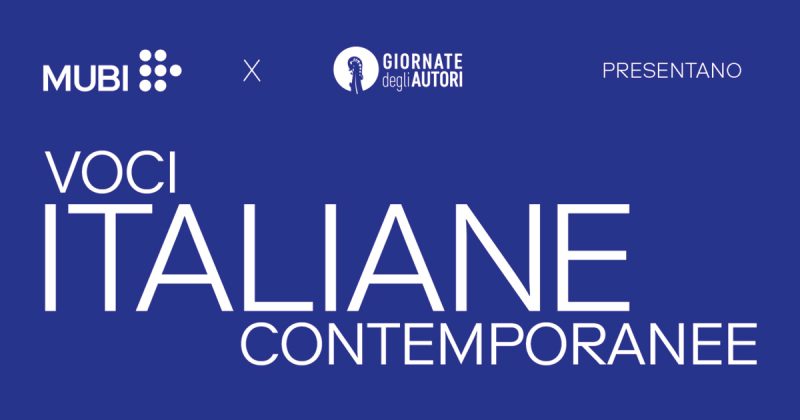 TALK MUBI: GIULIA AMATI ED ELENA STANCANELLI